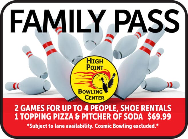 Bowling Specials | Discounts | Cheap Entertainment | High Point Bowling ...
