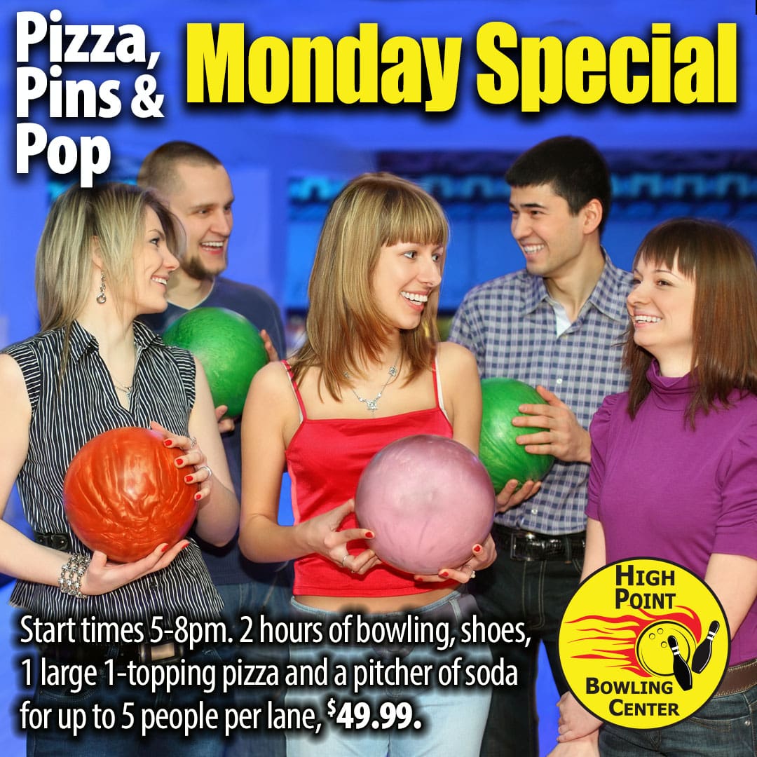 Bowling Specials | Discounts | Cheap Entertainment | High Point Bowling ...